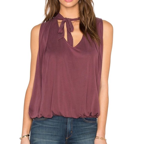 Free People | Tops | Free People Forget Me Knot Tieneck Keyhole Back ...